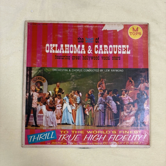 Media | The Best Of Oklahoma Carousel Vinyl Record Red | Poshmark